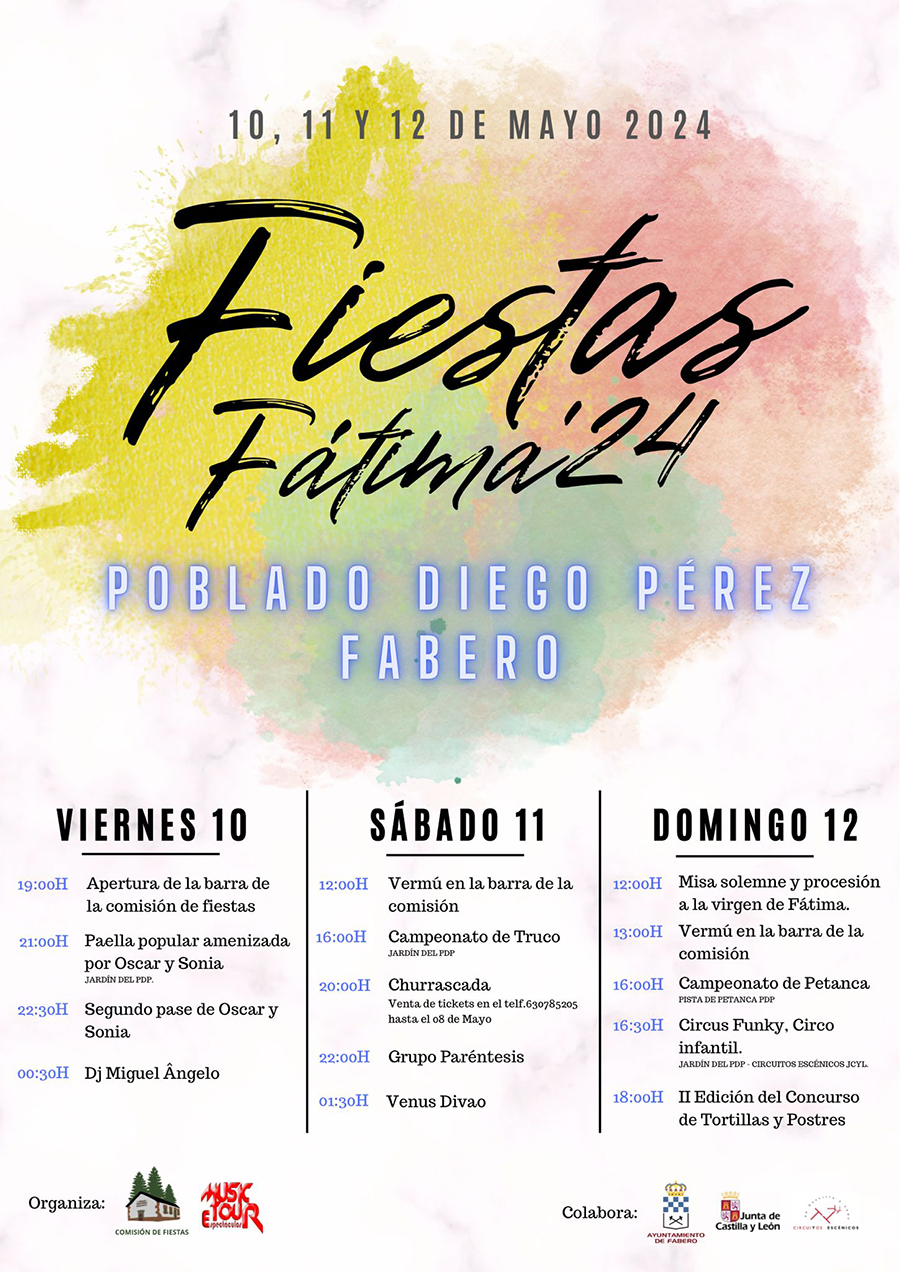 El Poblado de Diego Pérez en Fabero se Prepara para las Fiestas Fátima ...