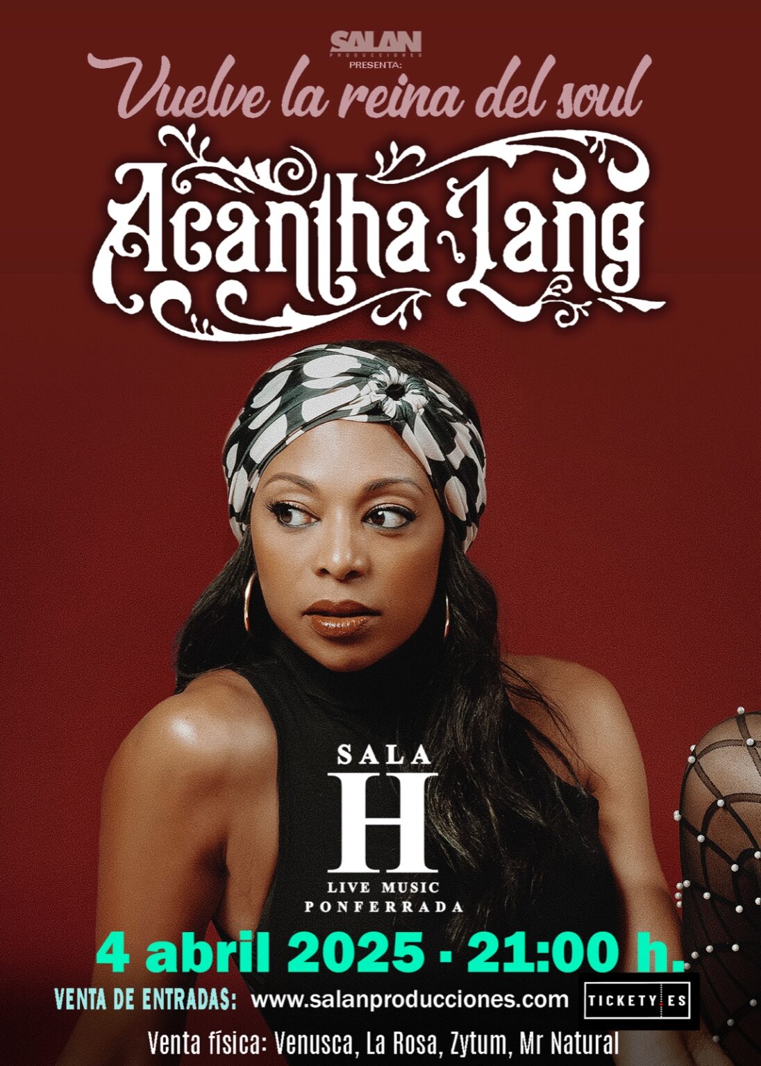 Concierto de Acantha Lang en Ponferrada - Qué Ver en Ponferrada