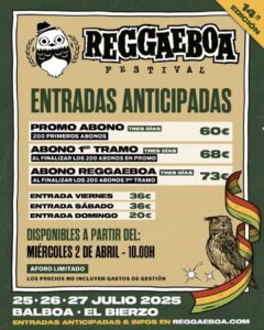 Reggaeboa Festival 2025 - Qué Ver en Ponferrada