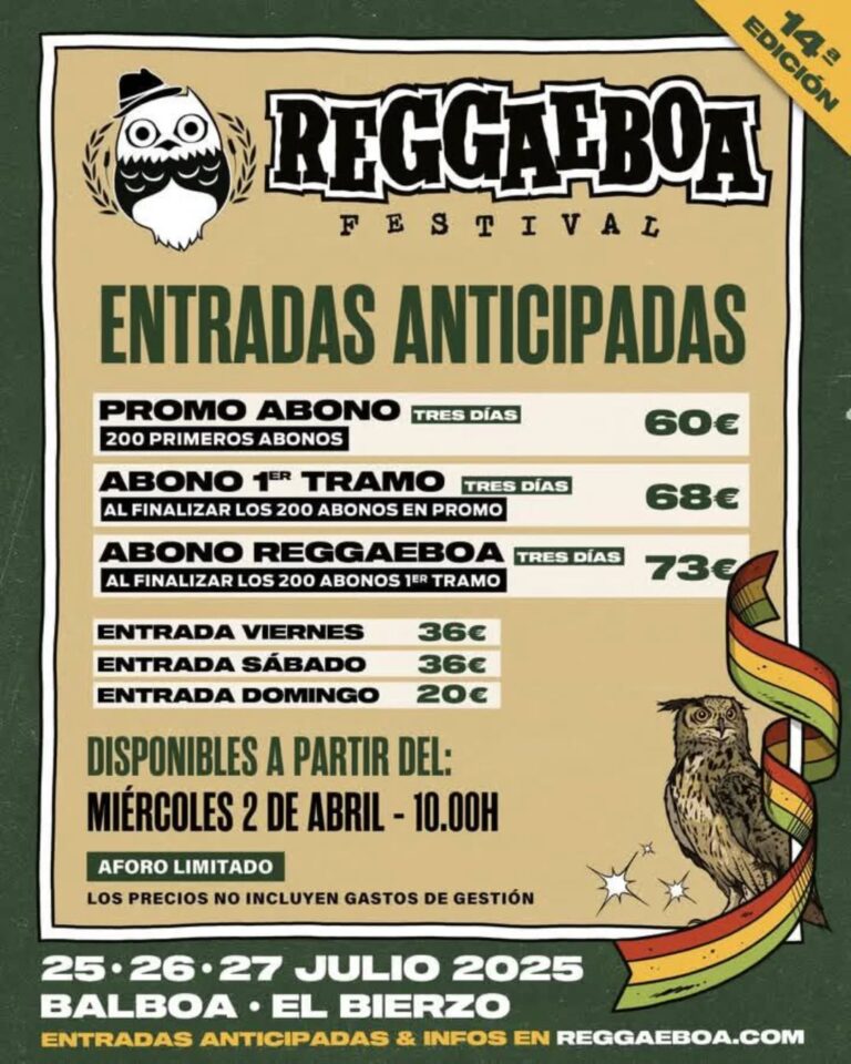 Reggaeboa Festival 2025 - Qué Ver en Ponferrada
