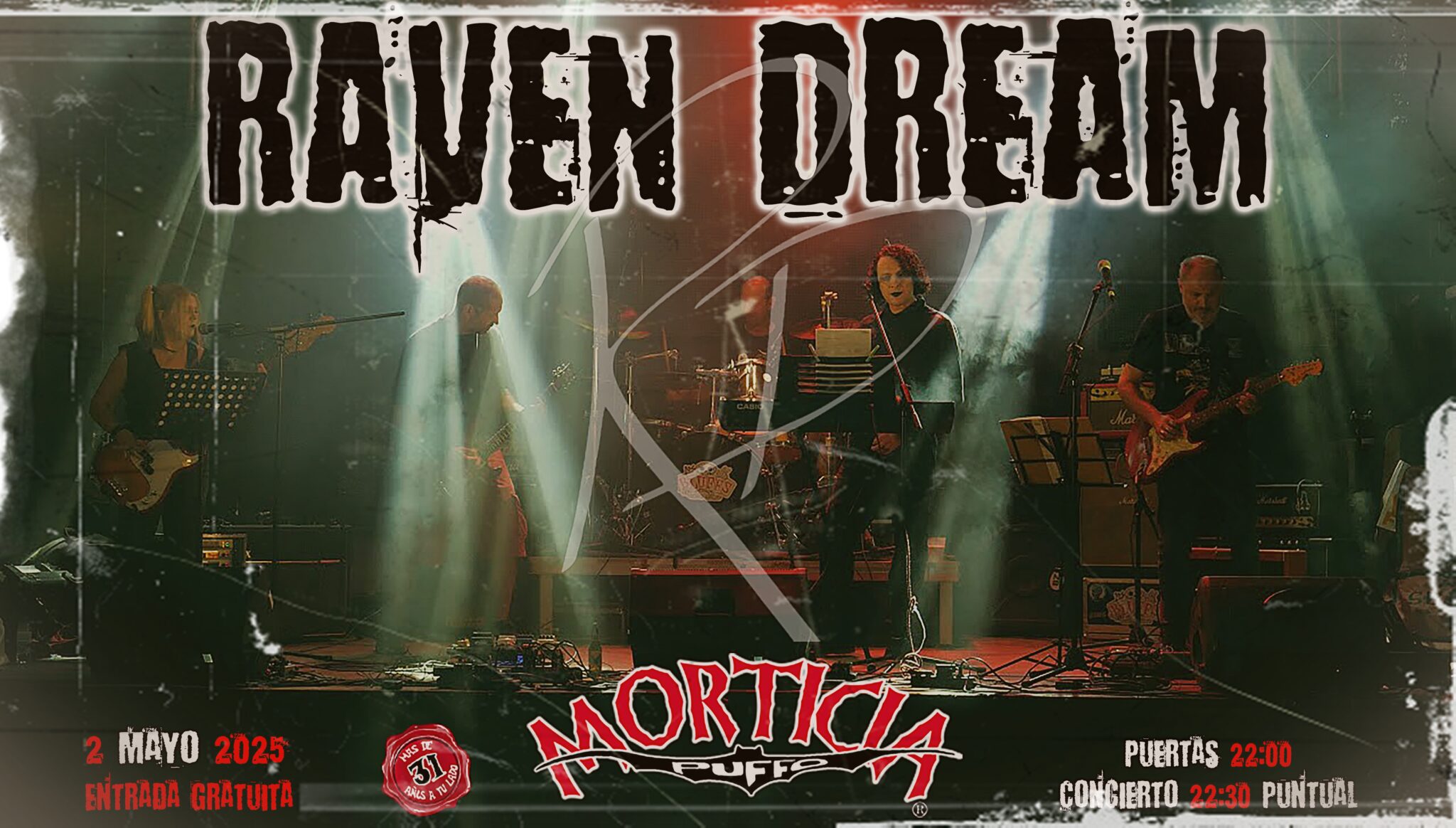 Concierto de Raven Dream en Morticia - Qué Ver en Ponferrada